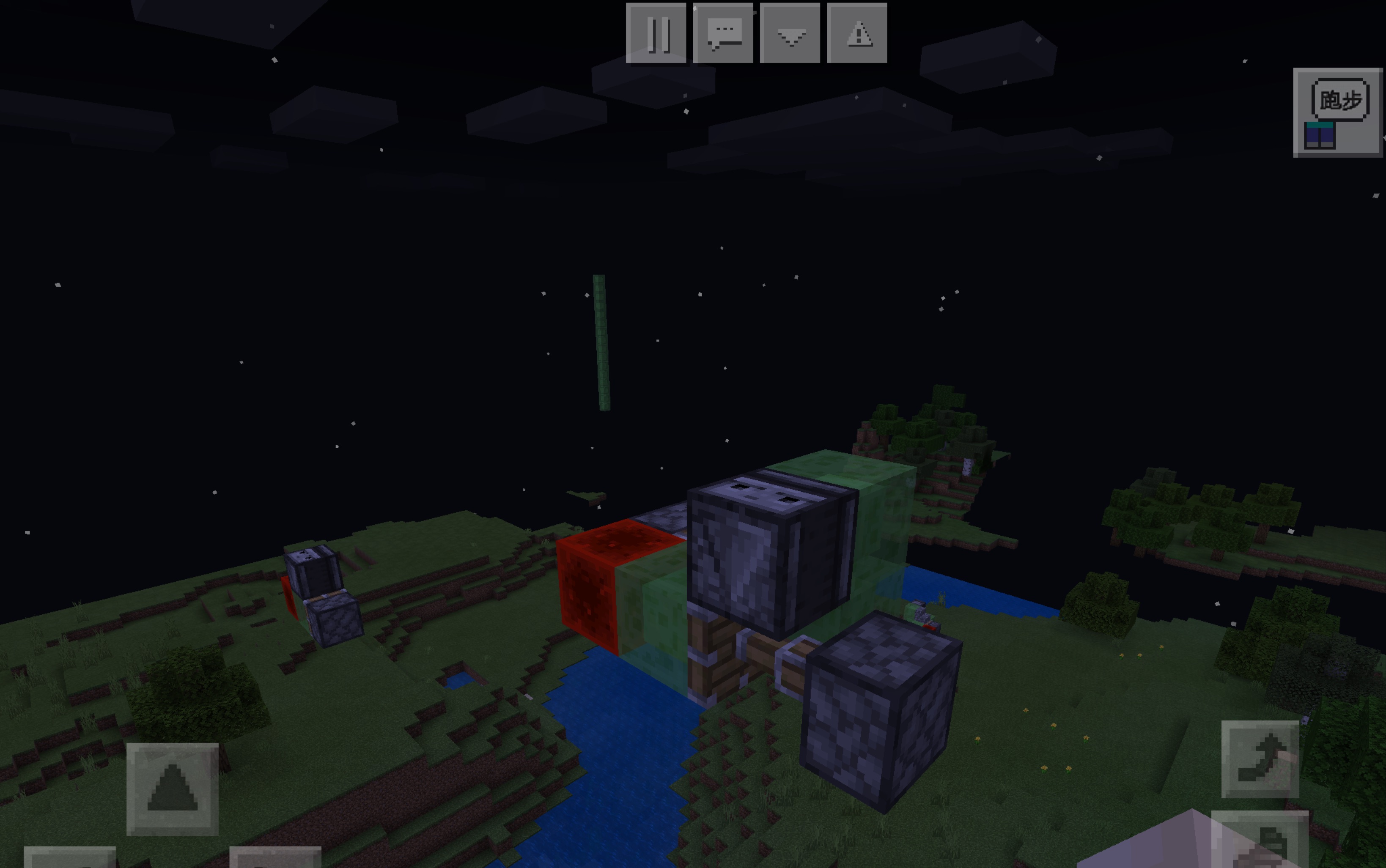 我的世界网易版本简易活塞车教程