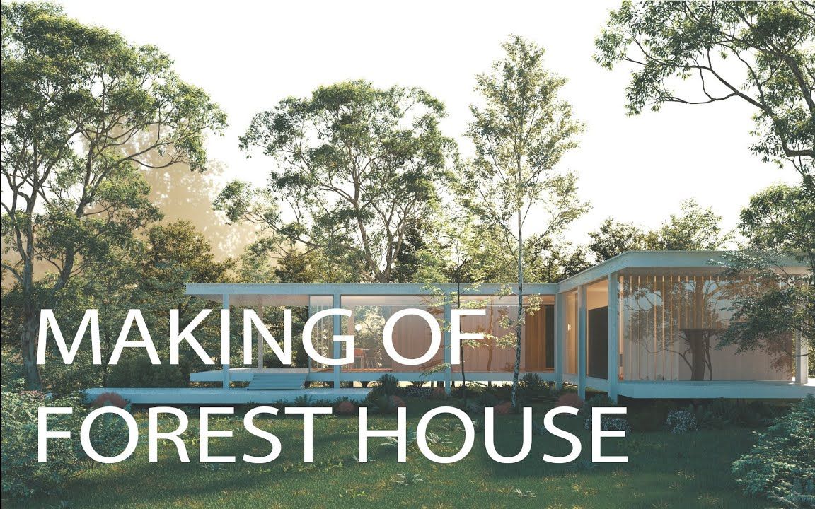 【搬运】显卡的香气!范斯沃斯别墅渲染V-Ray Next for SketchUp制作