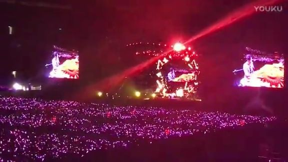 2017周杰伦南宁演唱会现场万人大合唱经典歌曲稻香