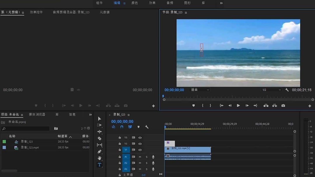 小白速成PR软件课,第四节:如何加字幕