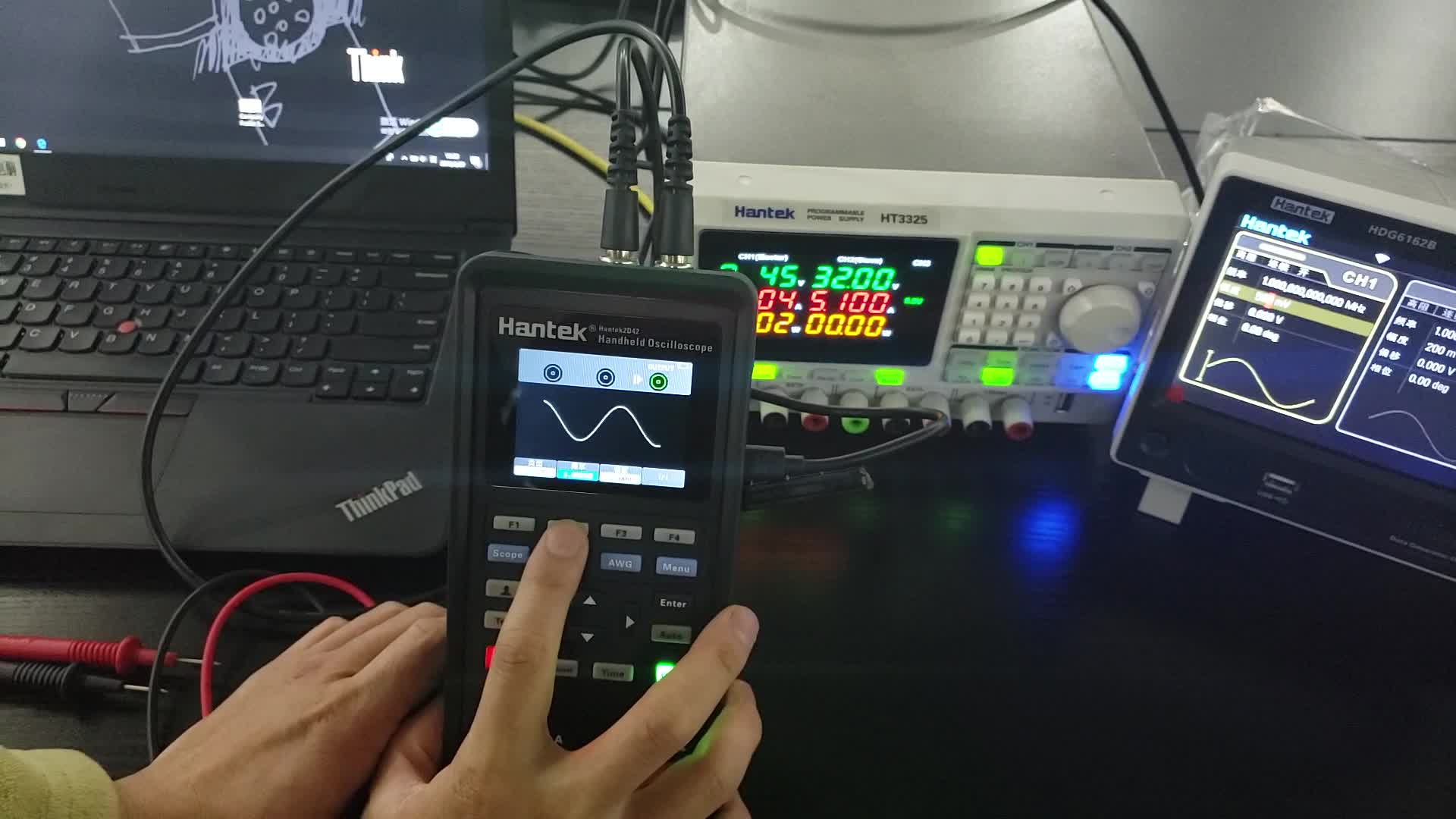 Hantek新款手持示波器使用教程3