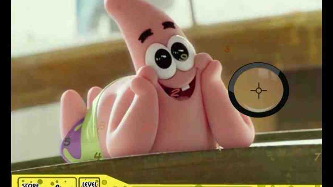 海绵宝宝大电影派大星的海报找数字游戏