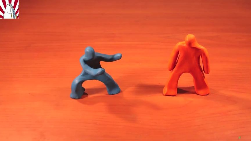 黏土动画:绝世高手的对决