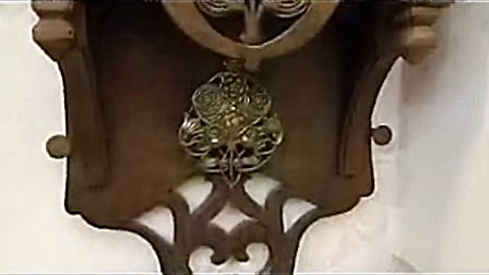 欧洲老式挂钟停摆维修清洗保养到华腾新天地2层钟表店