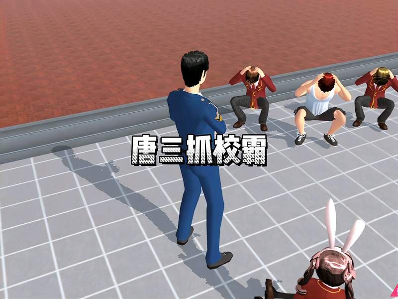 樱校剧:警察唐三抓校霸