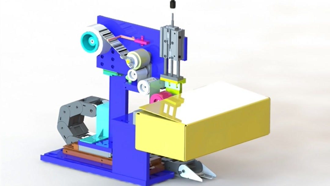 非标自动化设计教程—自动折箱、装箱、封箱机的设计及动作流程