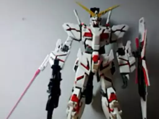 【仍然上传】高达UC独角兽MG模型评测2