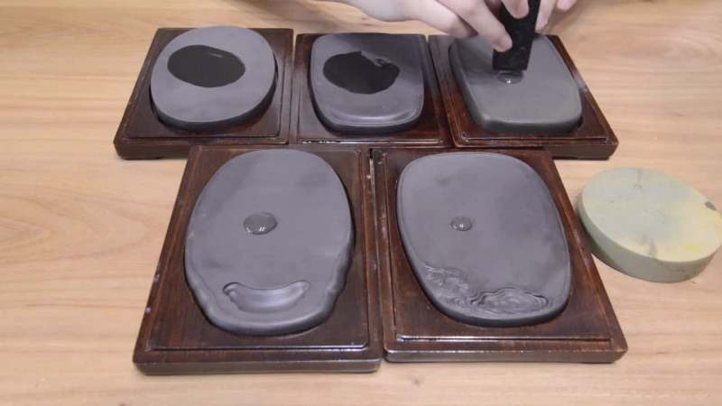 青云笔社砚台研墨