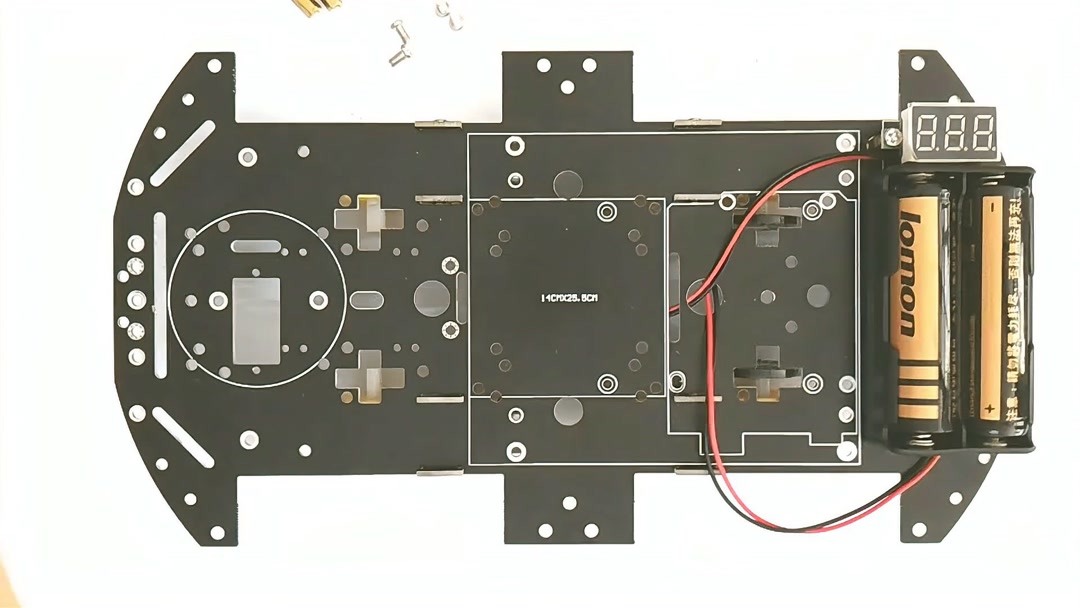 慧净HJ-4WD-wifi智能小车 多路循迹模块安装