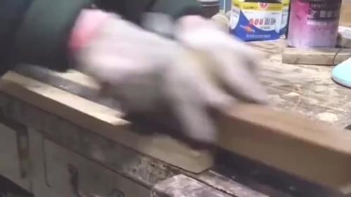 民间木匠的木工刨厉害,简直让人不可思议