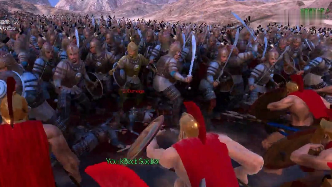 史诗战争模拟器 1000斯巴达vs2000波斯人