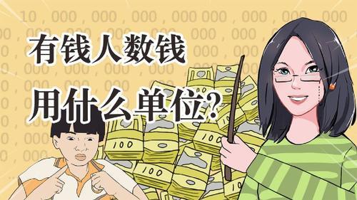 有钱人数钱 用什么单元?