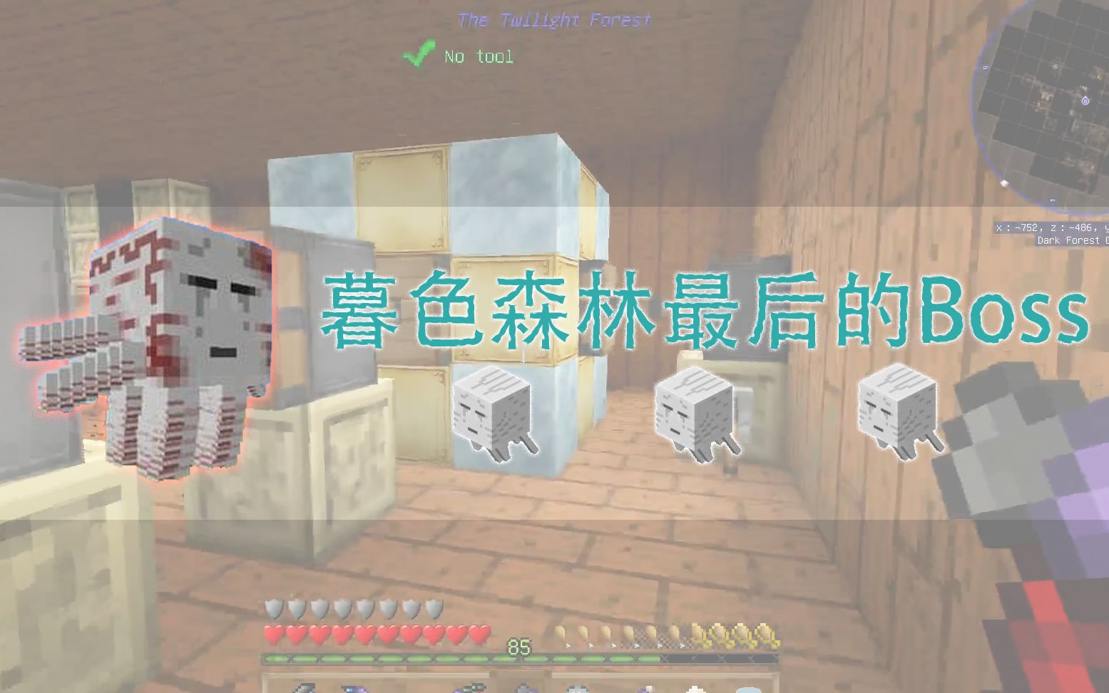 【M】Minecraft-我的世界 《祝你好运》E17 暮色森林的最后一个BOSS