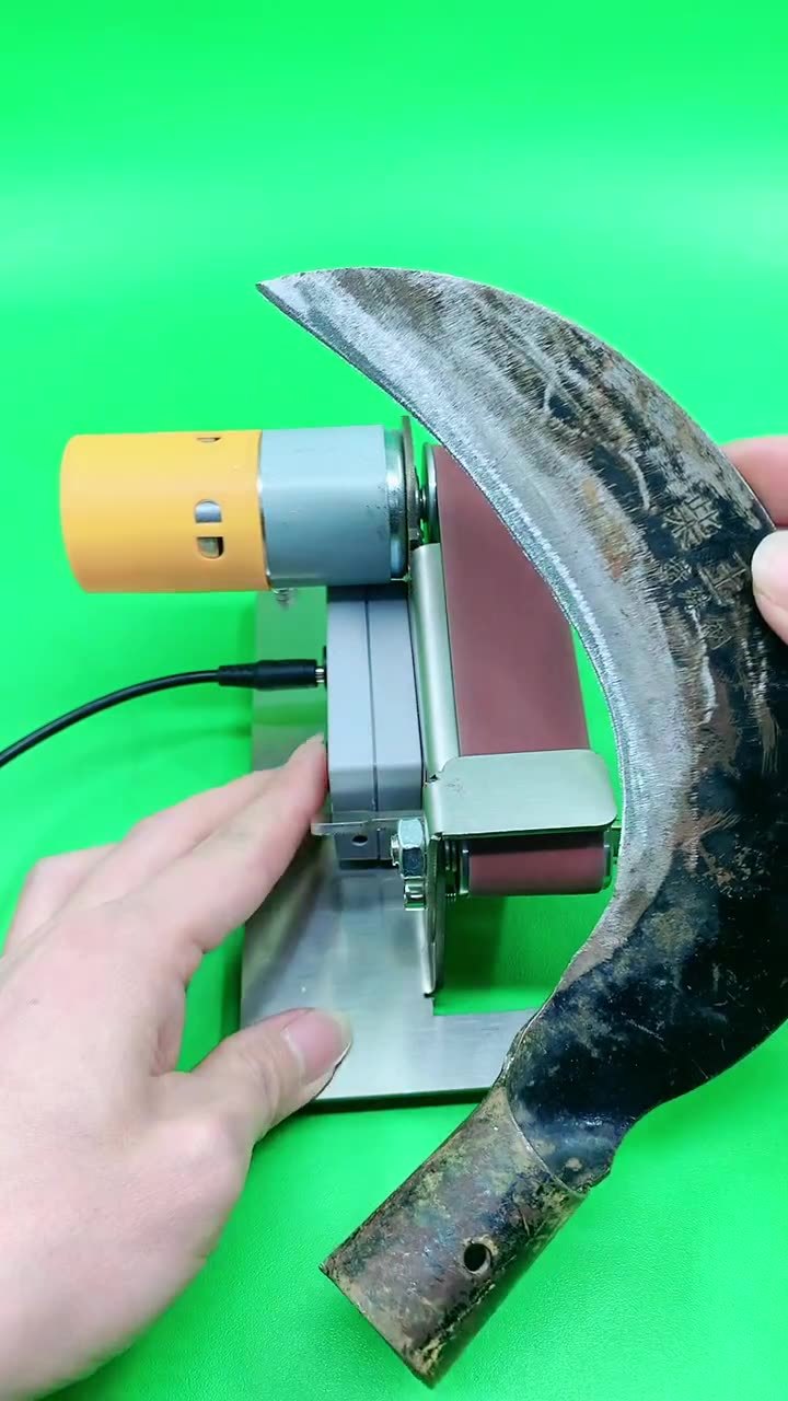 安装一个砂轮秒变砂轮机