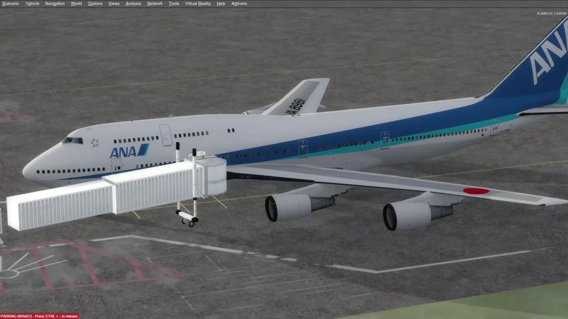 ANA 747-400D 经典航线:名古屋-那霸