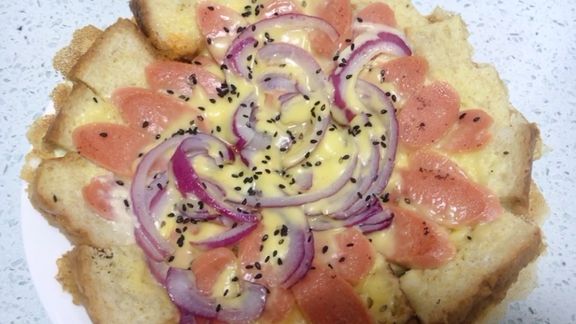 超级简单的家庭版披萨制作方法!不用和面!几分钟搞定ߘ�ߘ