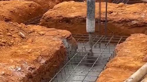 江西农村建房基础,这个地基建得真好,质量绝对杠杠滴!