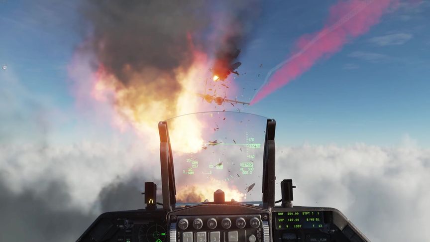 每天练习编队就是这么的坎坷#游戏 #dcsworld #模拟飞行