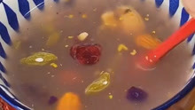 大家早!如果不想做早餐的,可以试一下这个桂花坚果藕粉哦?