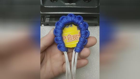 放大版包硬币教程编织结尾
