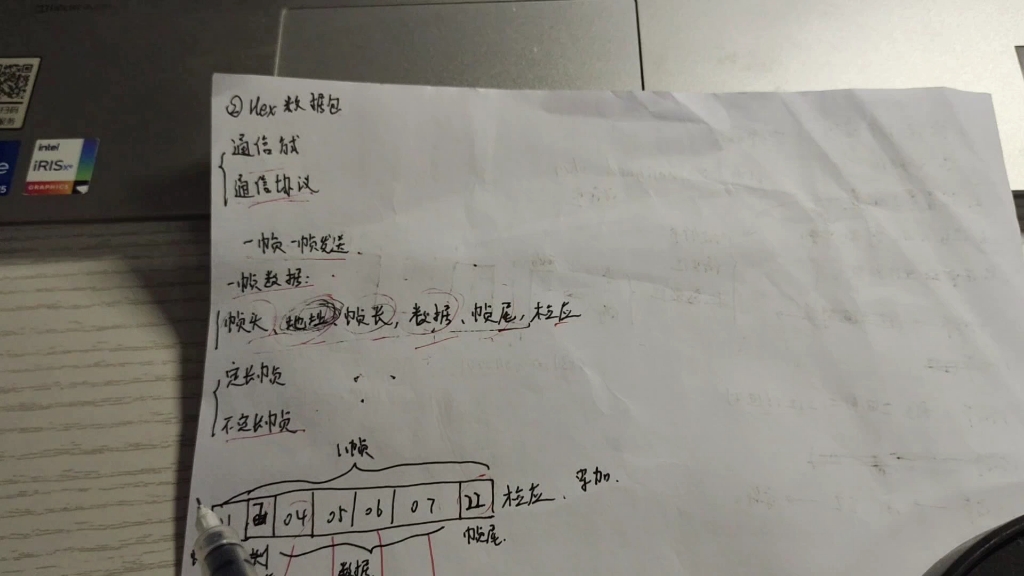 uart串口通信学习记录(一),接收字节,接收数据包,接收不定长帧