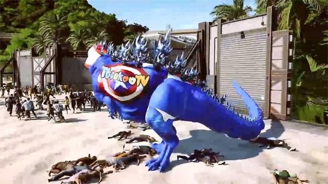 侏罗纪世界:恐龙的霸气出场,一起来看吧