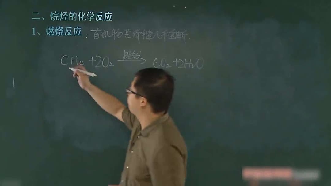 高二化学选修 烃和卤代烃-烷烃 视频教学