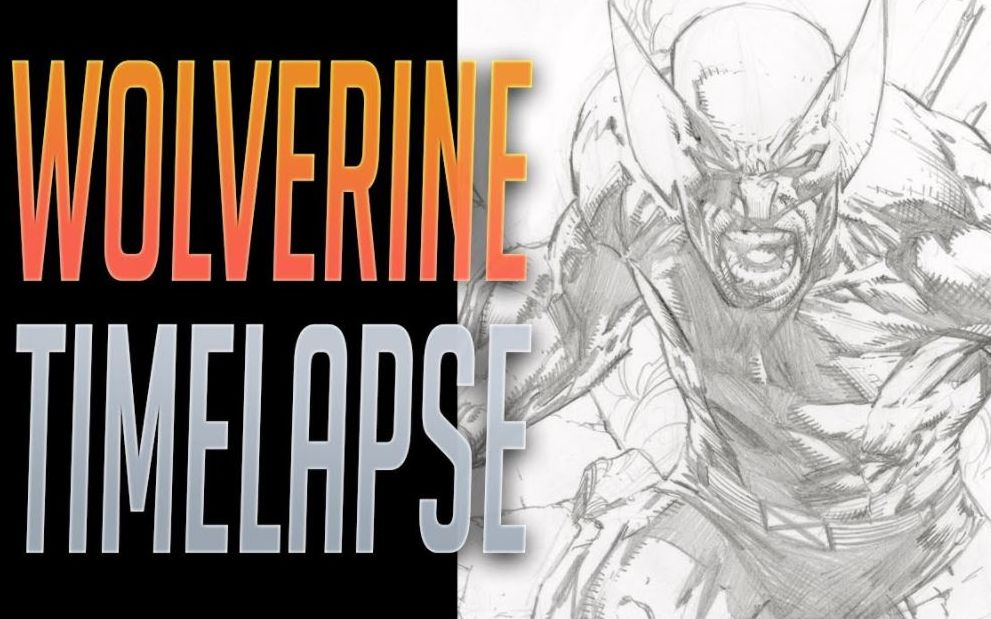【漫画大神教你画】DC大神David Finch 示范创作金刚狼 Wolverine 的 ...
