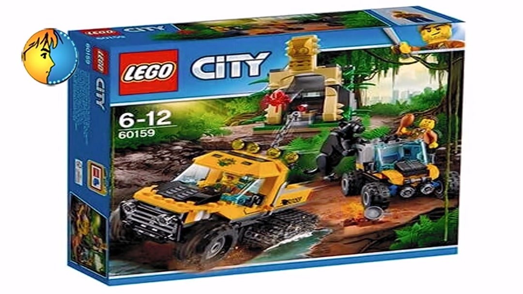 LEGO乐高城市系列山地丛林半履带车— 乐高积木玩具-傲仔小天地