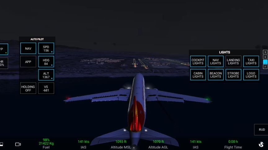 模拟飞行香港航空