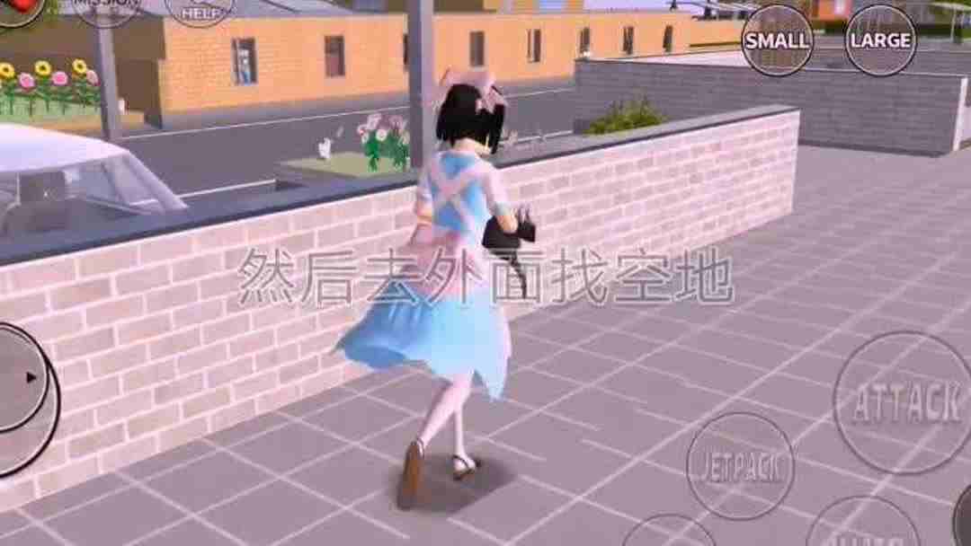 樱花校园模拟器:让猫打我,一顿乱挠