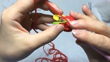 糖糖手作 (第168集)钩针毛线编织葡萄挂件玩偶教程