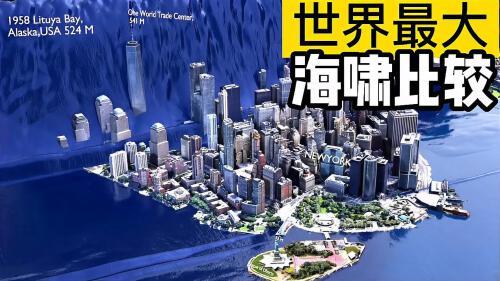 世界最大海啸比较