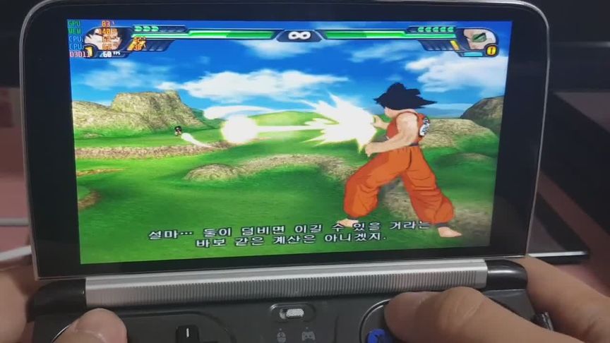 6寸屏PC游戏掌机运行PS2模拟器到底流不流畅,看看这个游戏就懂了