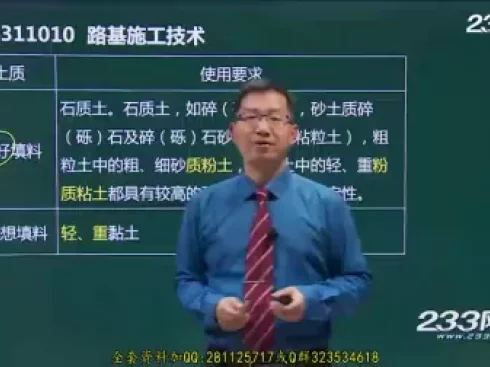 2018年 二级建造师 二建 公路工程管理与实务 李昌春精讲班3