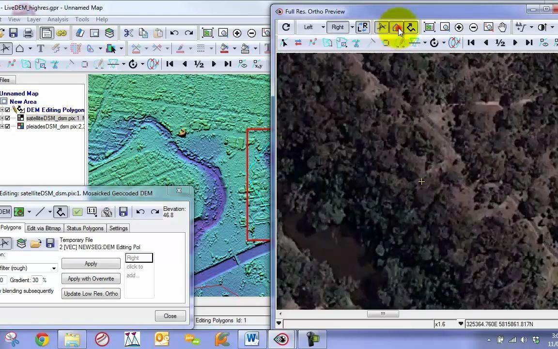 DEM编辑专辑 - Part 4 - 复杂地形处理