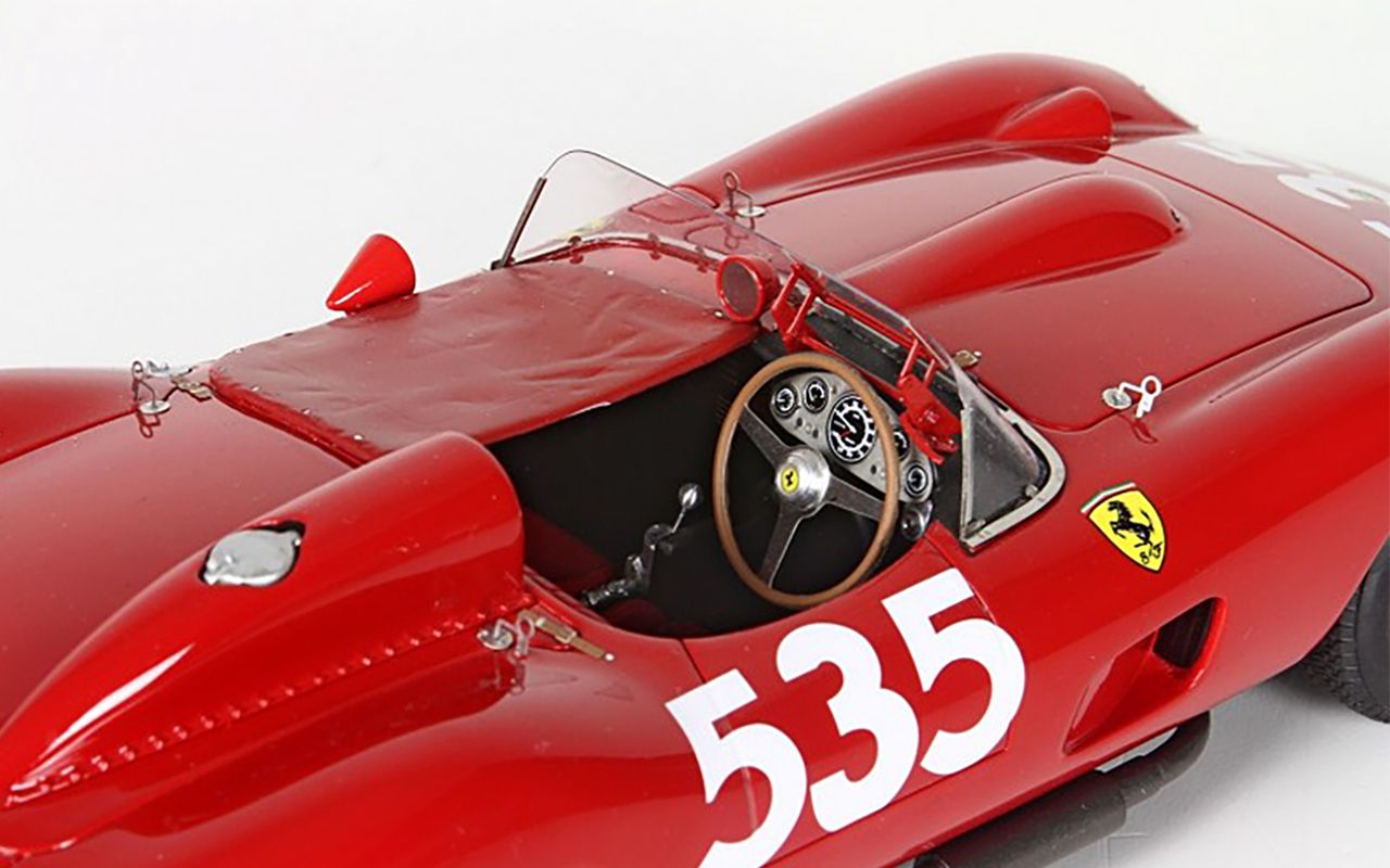 【汽车模型】BBR 1:18 Scuderia Ferrari 315S Mille Miglia 1957冠军 ...
