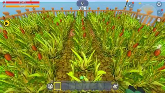 迷你世界:海洋木筏求生,欣然的生存物资非常富,真是发财了!