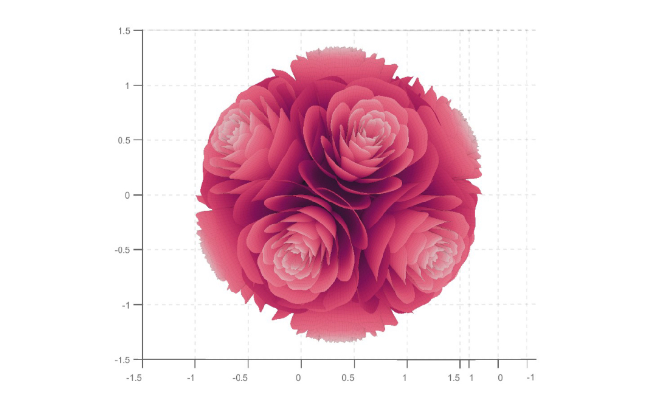 《送给你来自MATLAB 独一无二的花朵》
