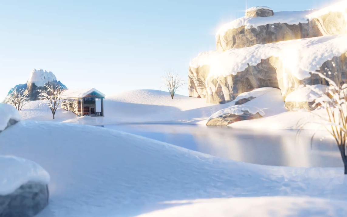 Udemy - 用Blender打造森林、沙漠、雪地、神殿、科幻场景的3D环境