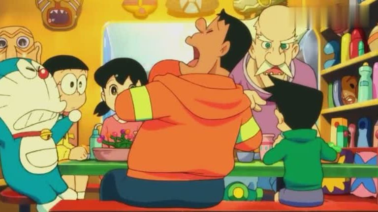 哆啦A梦:听完外星爷爷的介绍,机器猫他们越来越好奇