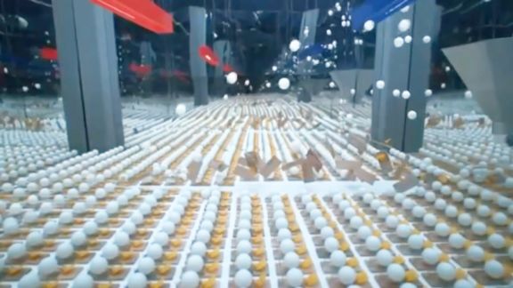 原子弹是怎样爆炸的?用1000个乒乓球和老鼠夹模拟,看完就明白了