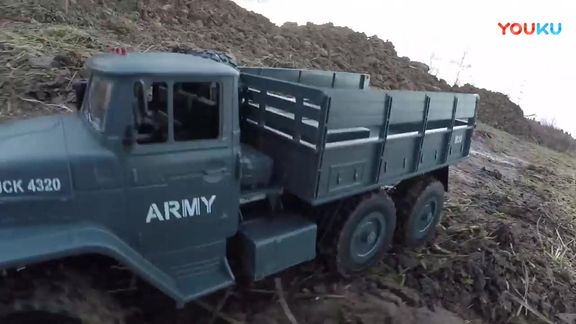 RC遥控老式军用卡车