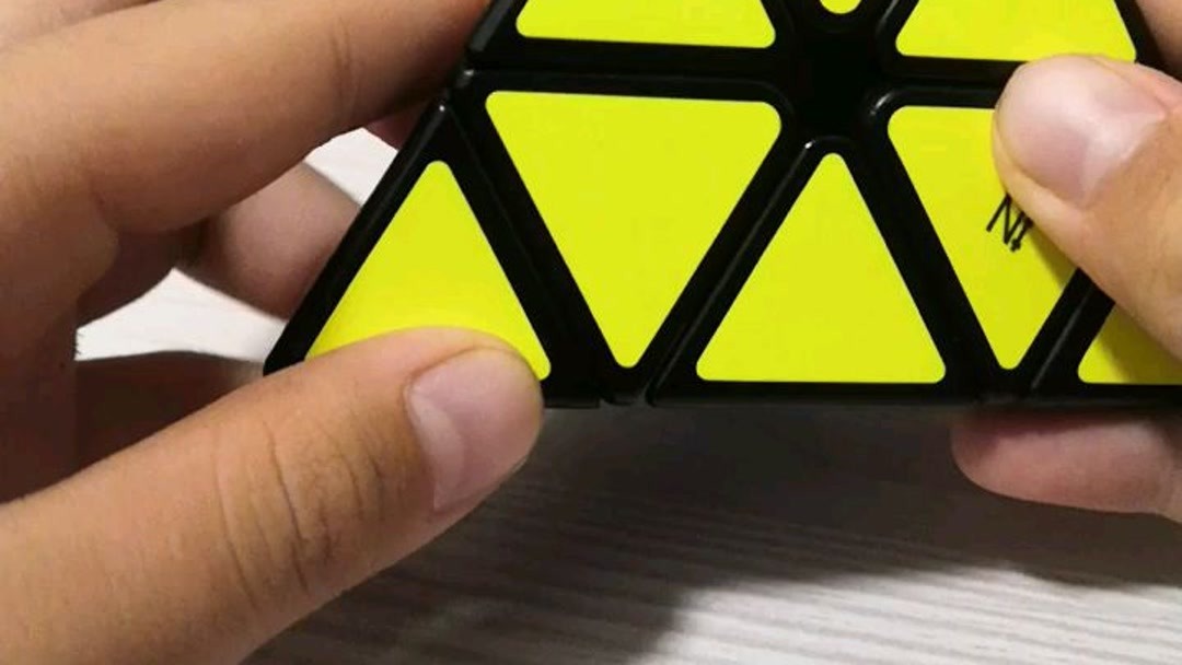 三角魔方教程。