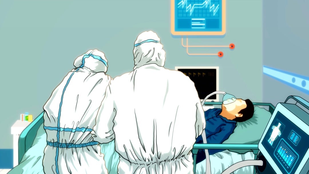 疫情防控MG动画宣传