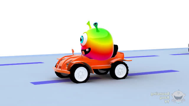 .出现神秘潜水艇,把小丑鱼带走了,宝宝色彩启蒙动画.