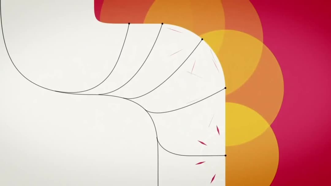 超有节奏感的线条mg动画