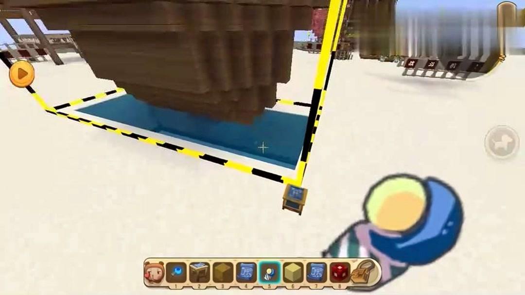 迷你世界:新版道具“蓝图工具箱”一秒钟可建造10座房子