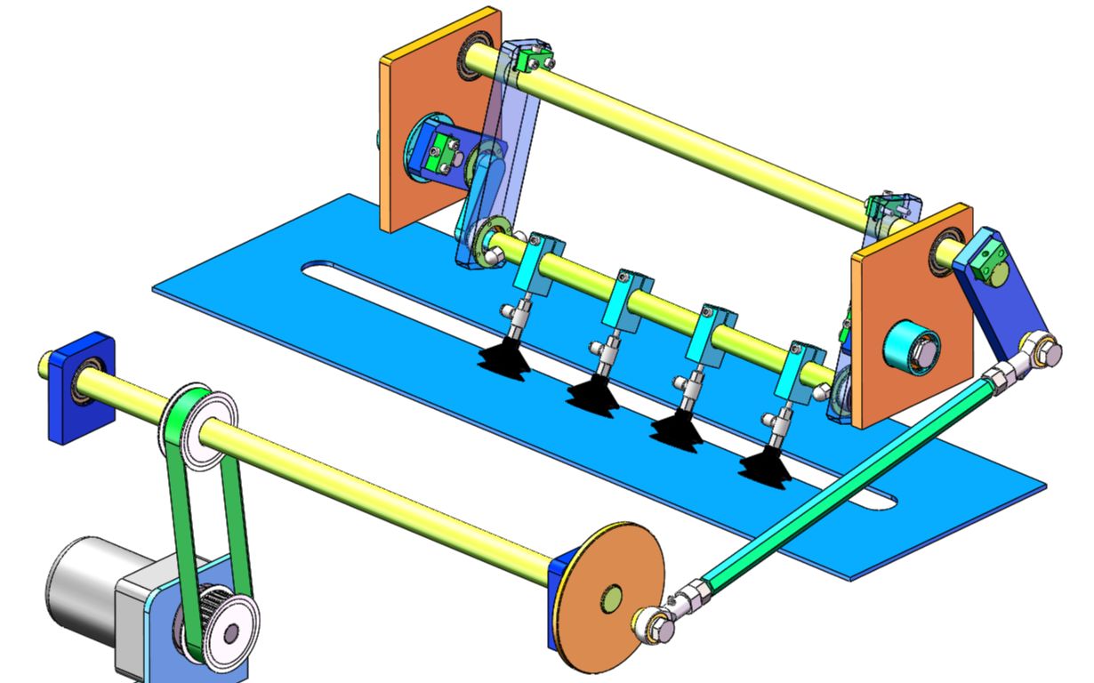 多种思路解决同样的问题才叫非标机械设计!