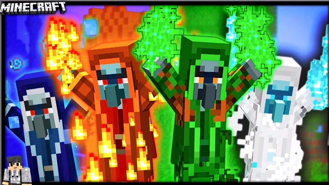 我的世界四大突变魔法师模组插件